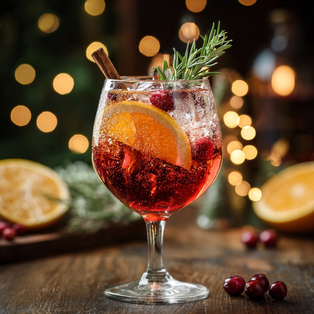 Glögg Spritz – Un cóctel escandinavo burbujeante para la Navidad