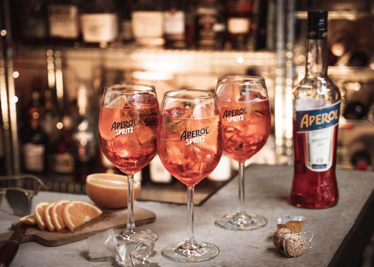 Aperol Spritz - one of the most popular Prosecco-based cocktails!
