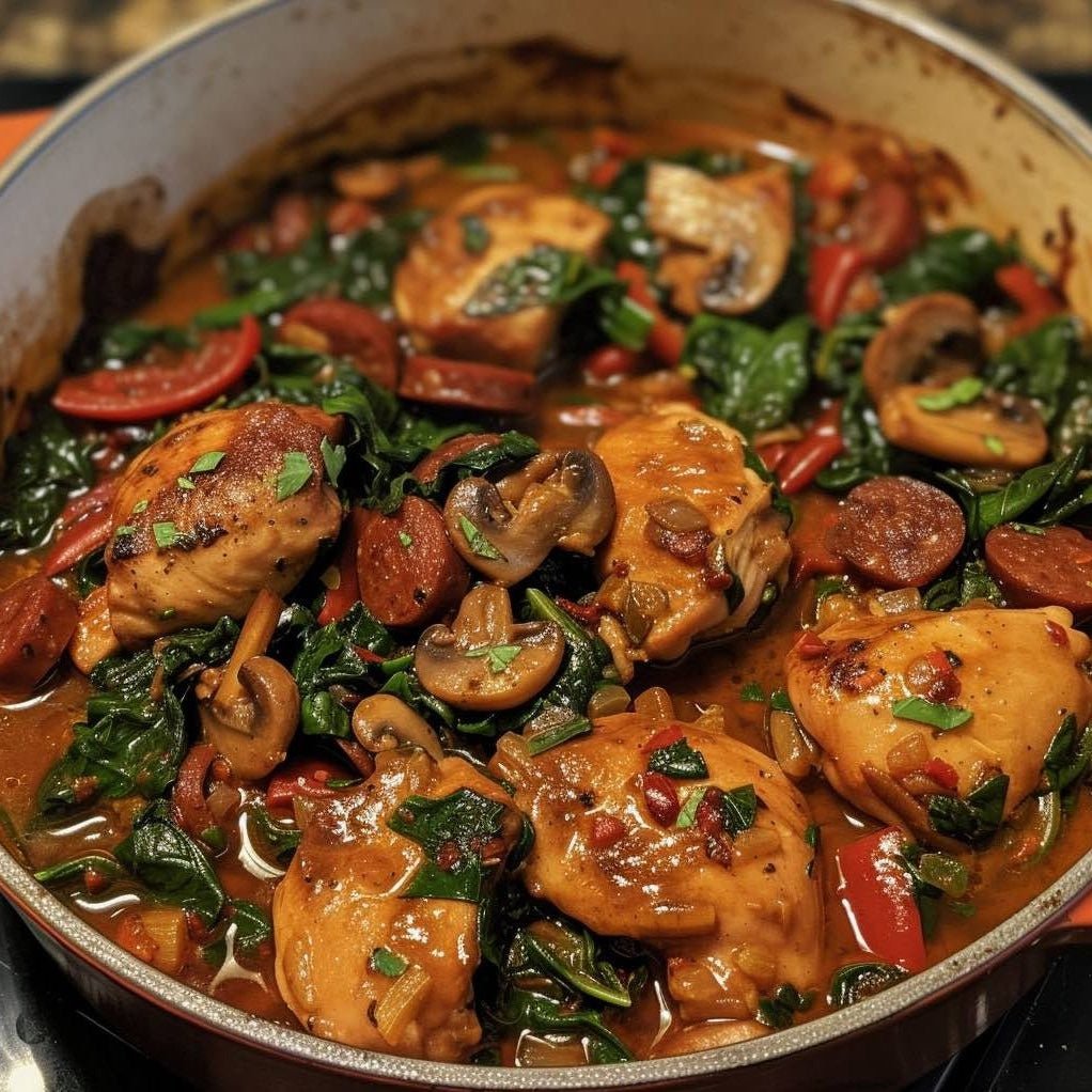 Coq au Vin Rosé (Chicken in Rosé Wine)
