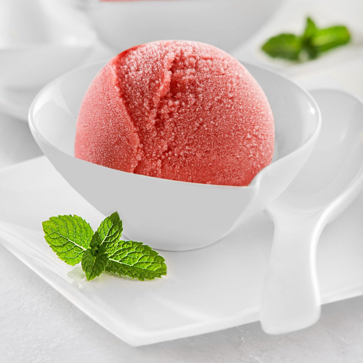 Sparkling Wine and Watermelon Sorbet Dessert Recipe