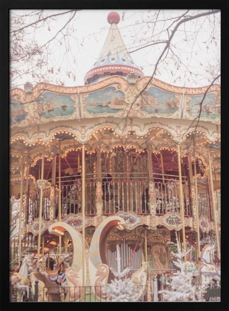 Copenhagen Carousel Poster