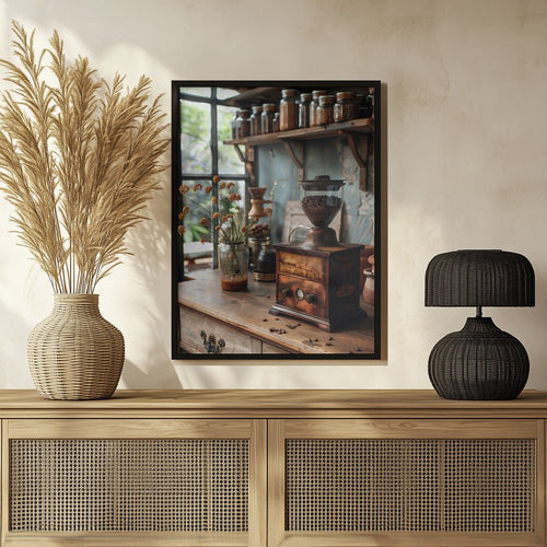 Kitchen Coffee Grinder Poster