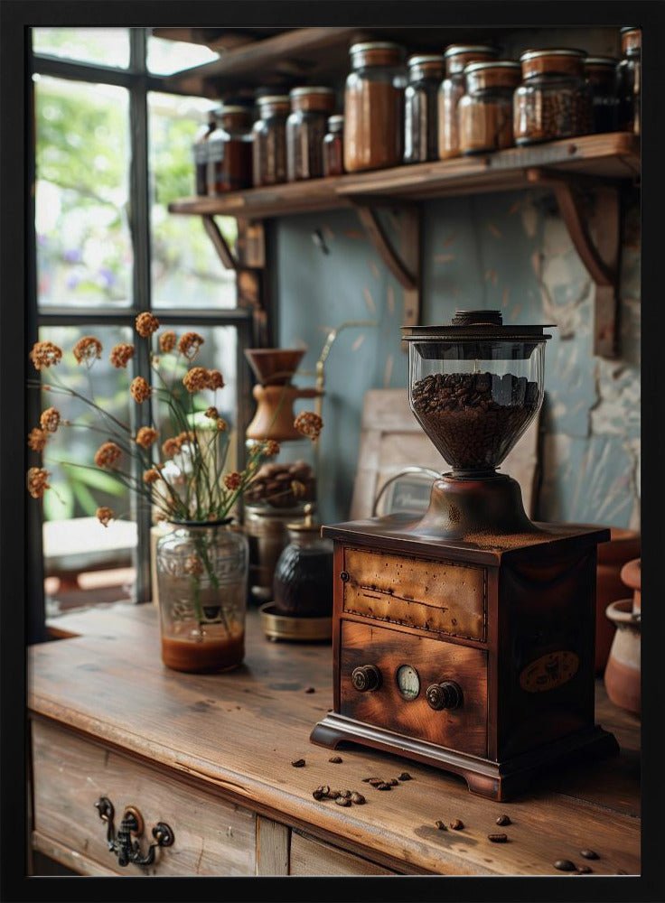 Kitchen Coffee Grinder Poster